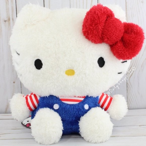 Sanrio | Toys | Sanrio Classic Large Fluffy Hello Kitty Plush | Poshmark